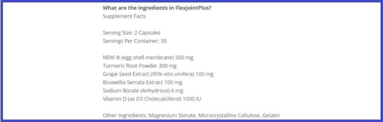 My Flex Joint Plus Review - Why It's Not My Recommendation - Cure My ...